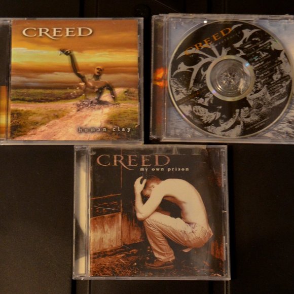 Vintage | Media | Creed Music Cd Lot Rock Metal Human Clay Weathered My ...